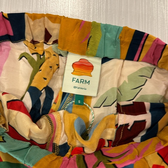 FARM Rio | Pants & Jumpsuits | Farm Rio Nwt Tropical Collage Colorful ...